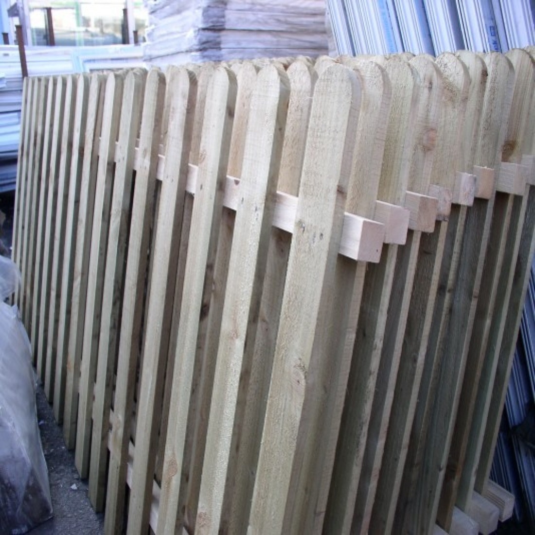 Picket Fence Panel 2.1mts x 0.9mtr (7ft x 3ft)