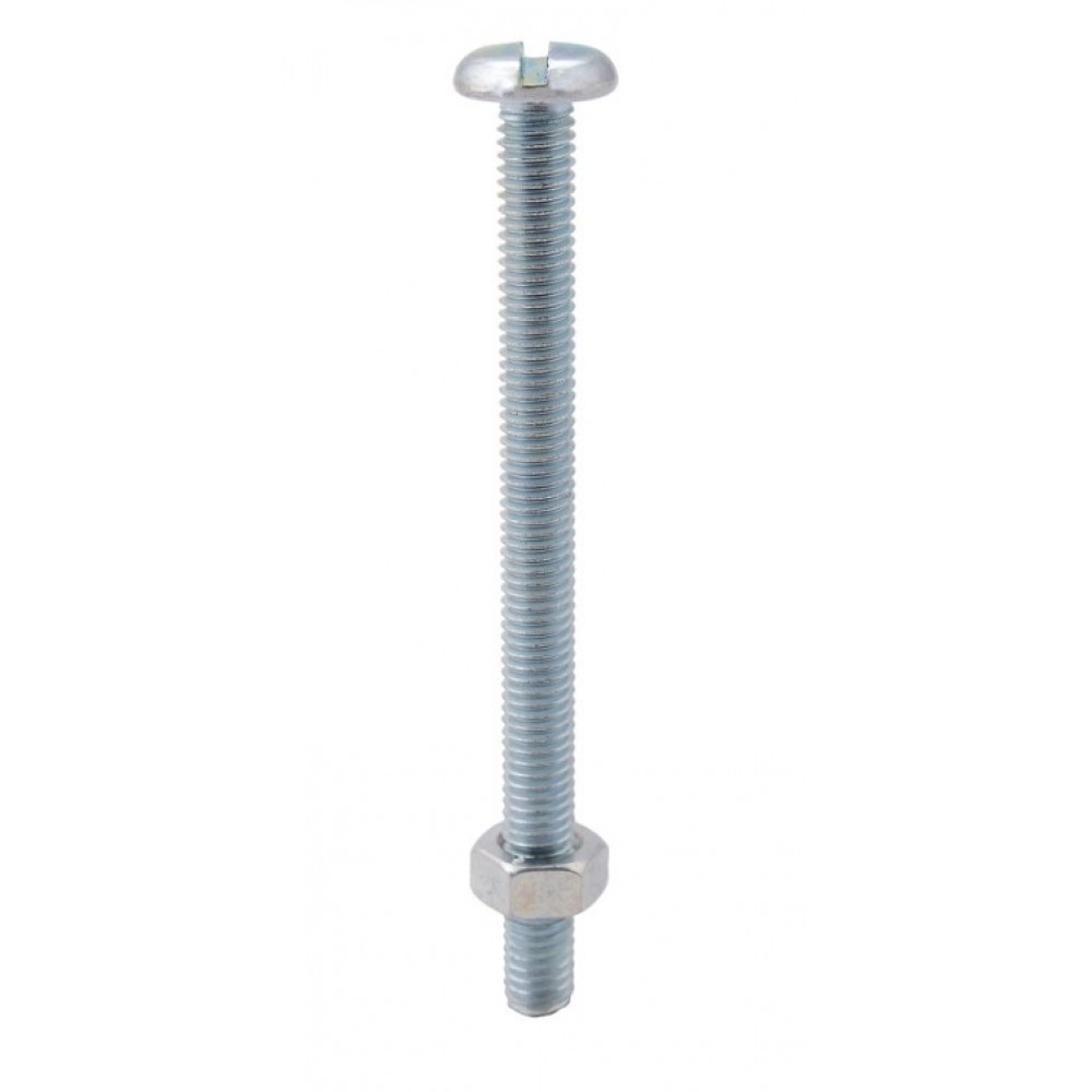 Machine Screws & Nuts M6x40mm PK4 (Bonus Bag)