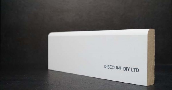 Pencil Round MDF Architrave 69mm (White Primed)