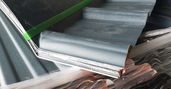 PVC Roofing Sheets lean-to flashing trim